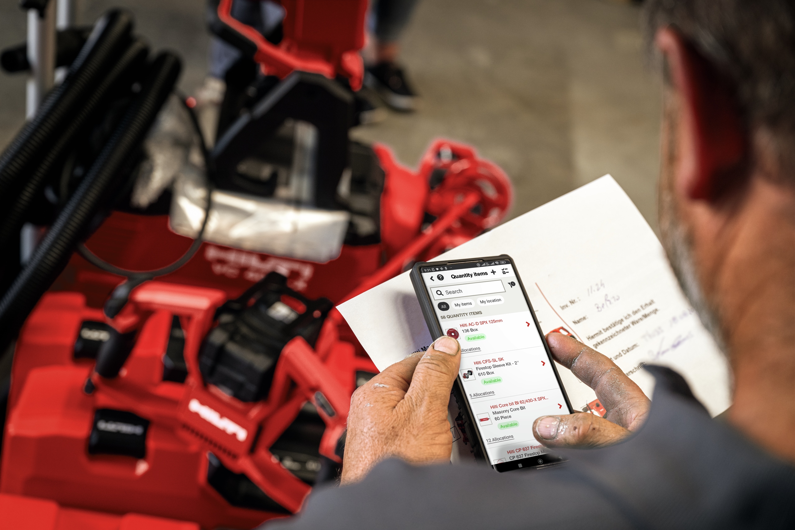 Consumable Management Solution - Hilti Deutschland