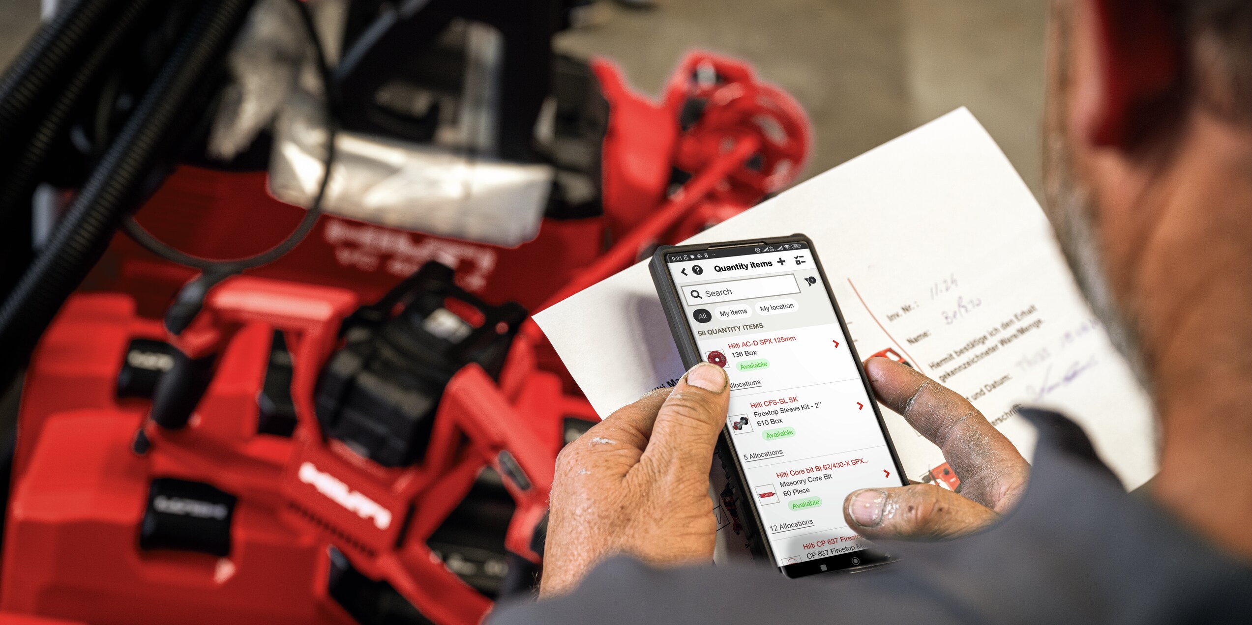 ON!Track - Software für Betriebsmittelverwaltung - Hilti Deutschland