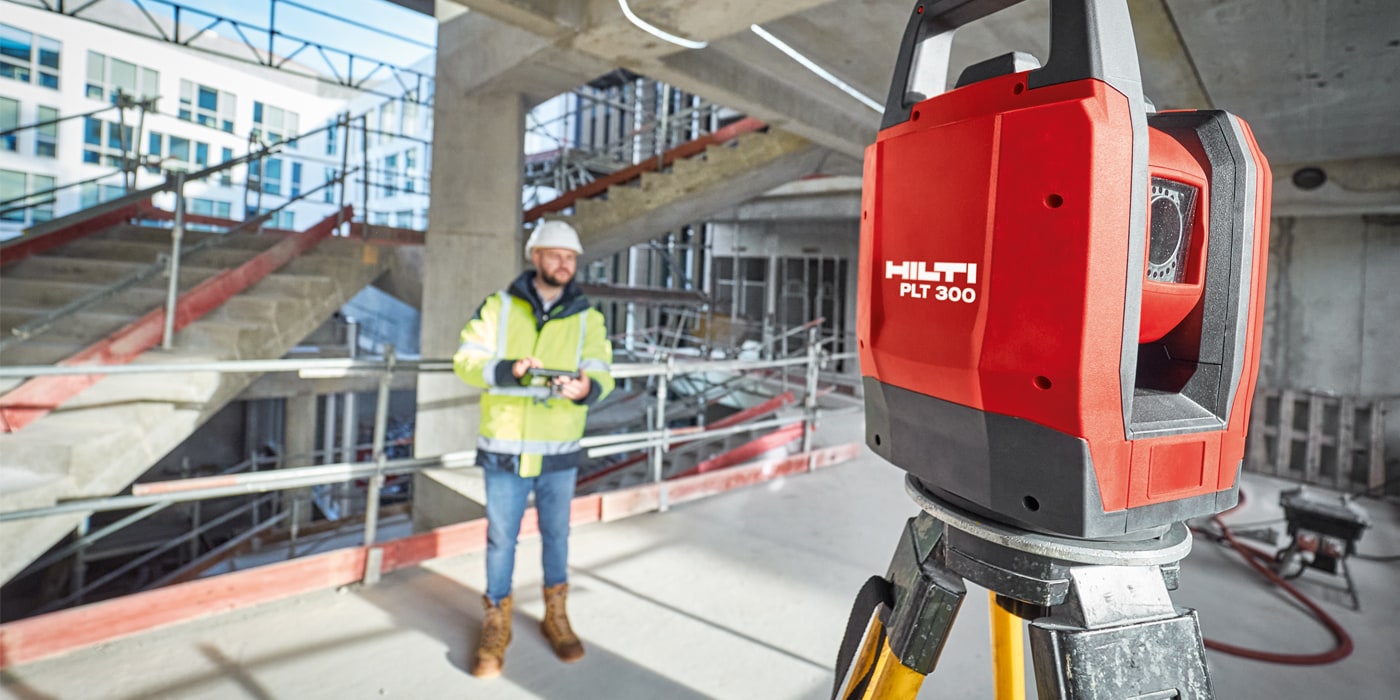 Digitale Vermessungslösungen für Baustellen - Hilti Deutschland