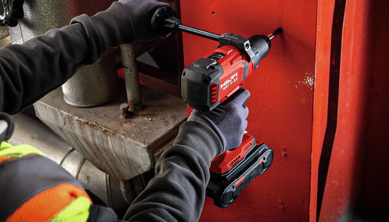 Befestigung von Installationssystemen auf Stahl - Hilti Deutschland