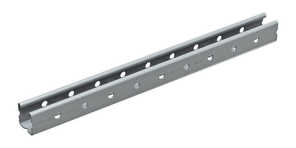 Offene Profilschiene, für Stahlunterkonstruktionen im Außenbereich ...