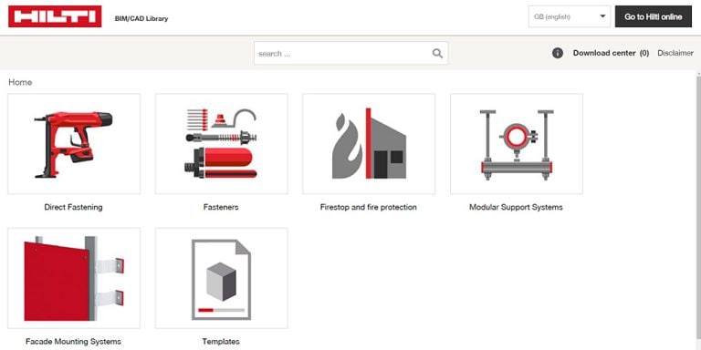 BIM/CAD Bibliothek - Hilti Deutschland